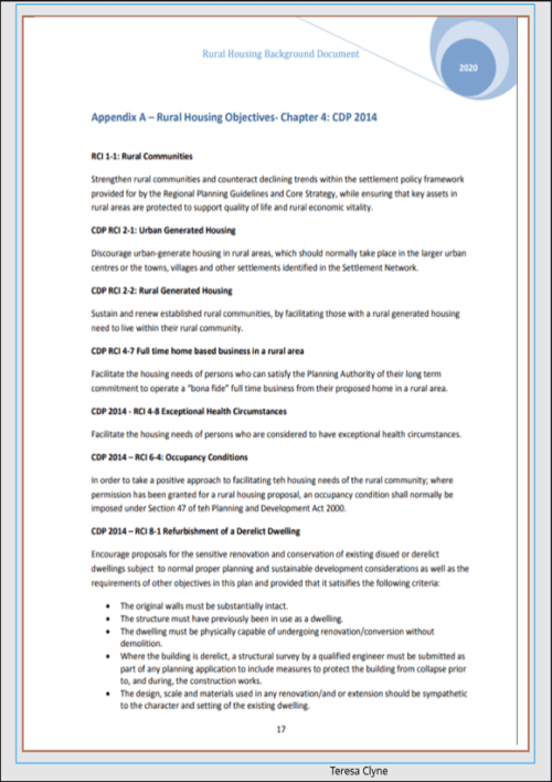 Planning Permission in Ireland in 2021 and the “locals only” rule ...